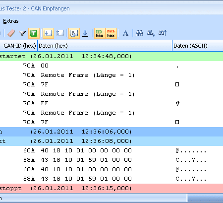 CANvision - GEMAC fieldbus diagnosis tools