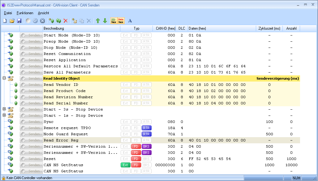CANvision - GEMAC fieldbus diagnosis tools