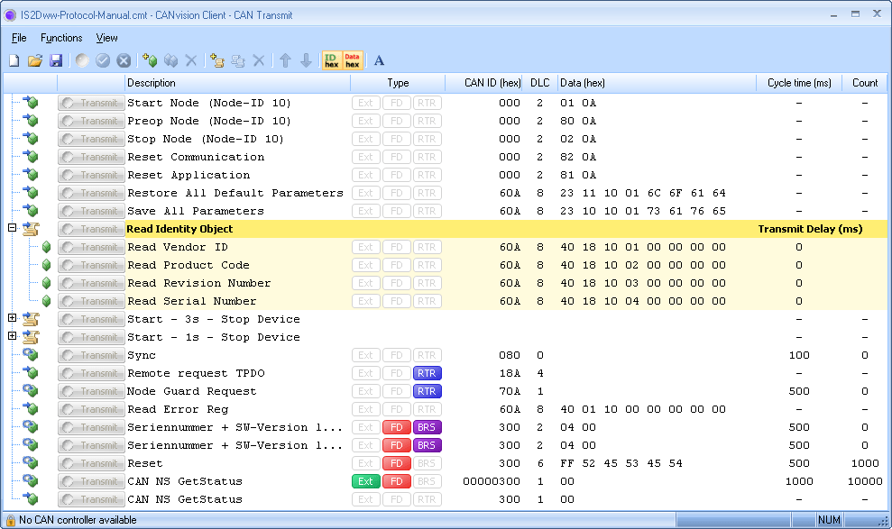 CANvision - GEMAC fieldbus diagnosis tools